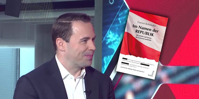 Rohrhofer präsentiert sein neues Buch "Im Namen der Republik" - oe24.at