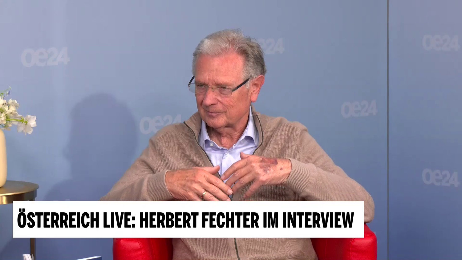 Wolfgang Fellner trifft Herbert Fechter - oe24.at