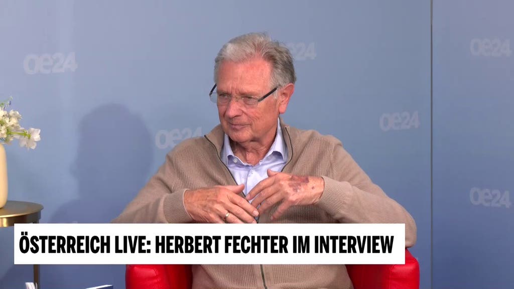 Wolfgang Fellner trifft Herbert Fechter - oe24.at